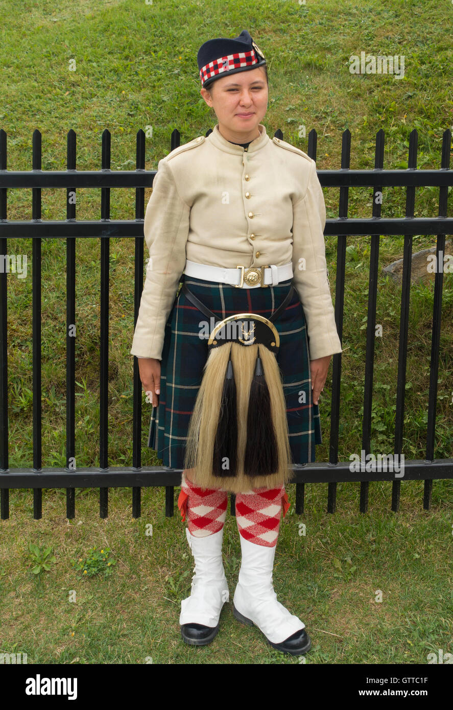 Citadel hill Fort George Halifax Nova Scotia Canada Stock Photo - Alamy