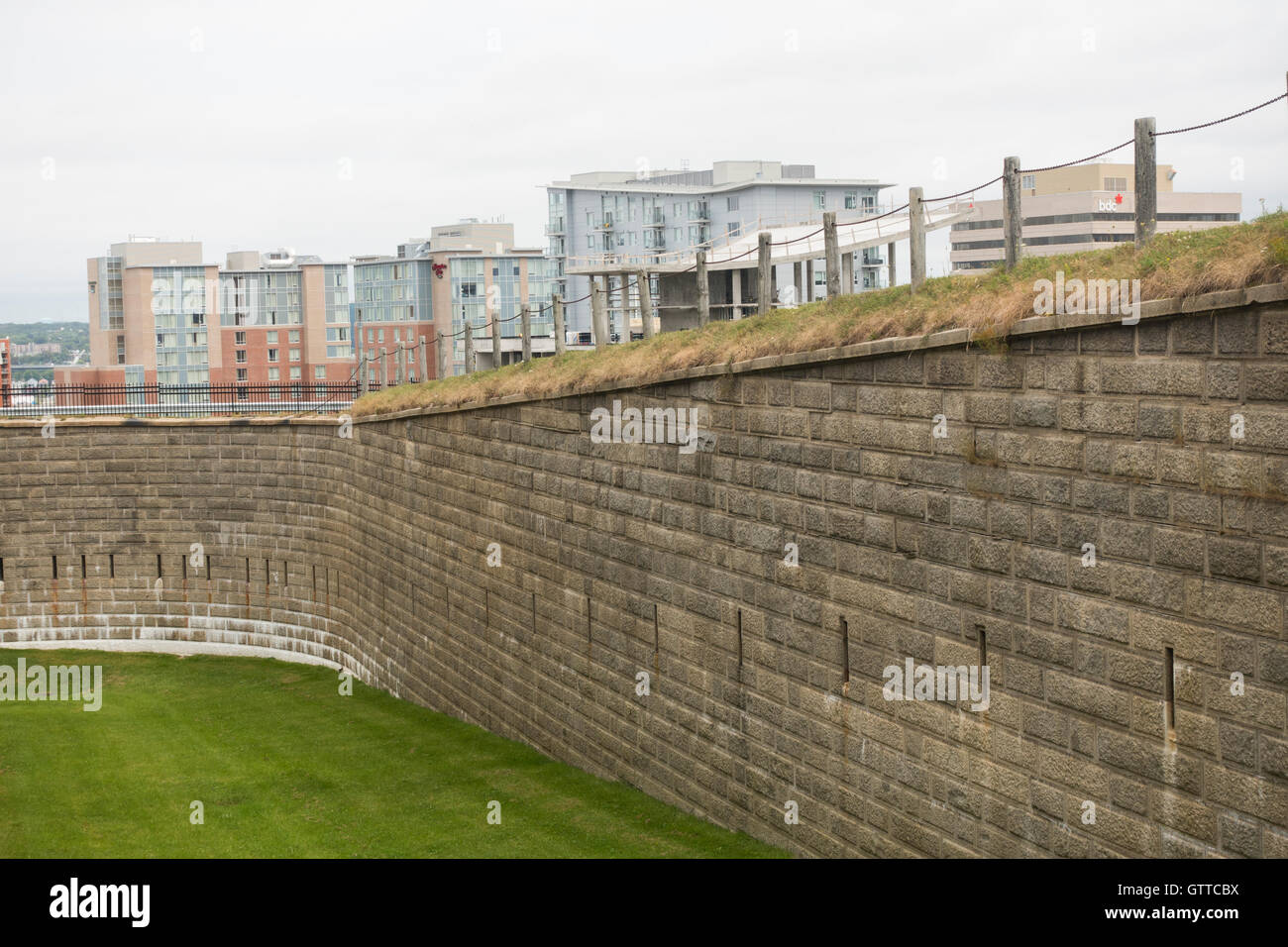 Citadel hill Fort George Halifax Nova Scotia Canada Stock Photo - Alamy