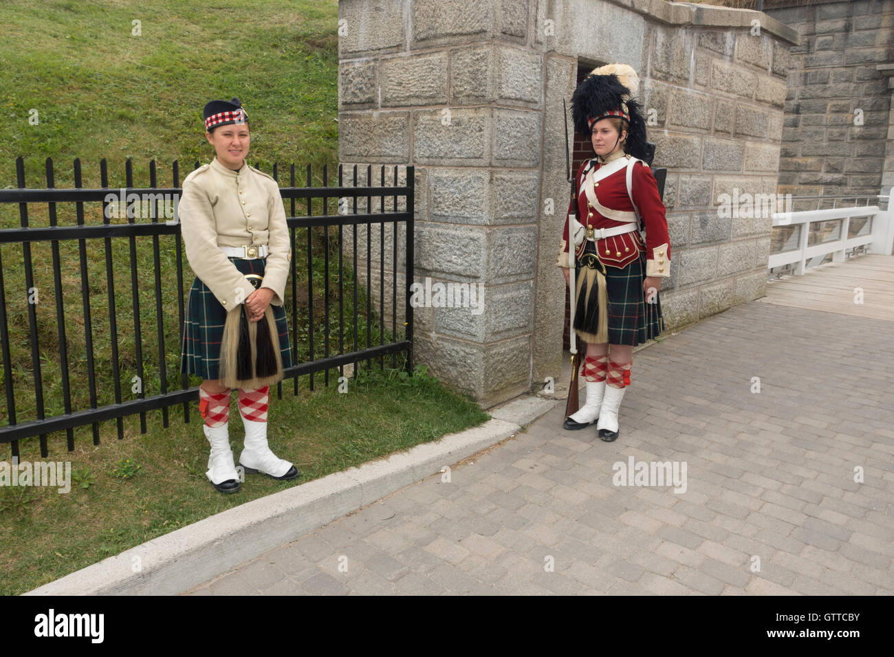 Citadel hill Fort George Halifax Nova Scotia Canada Stock Photo - Alamy