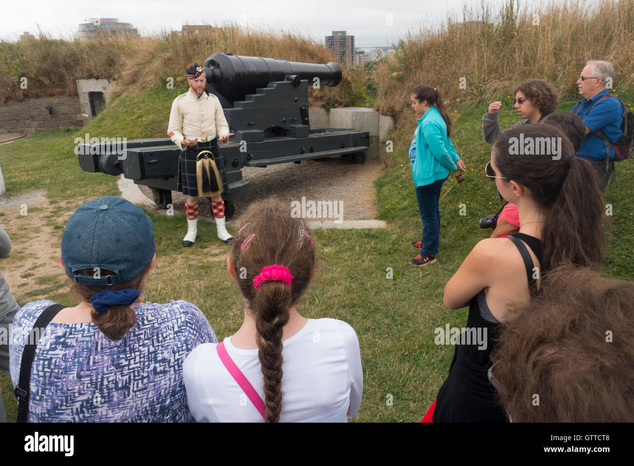 Citadel hill Fort George Halifax Nova Scotia Canada Stock Photo - Alamy