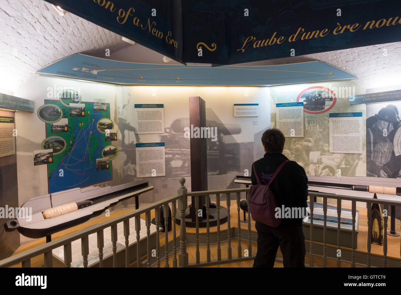 Citadel hill Fort George Halifax Nova Scotia Canada Stock Photo - Alamy