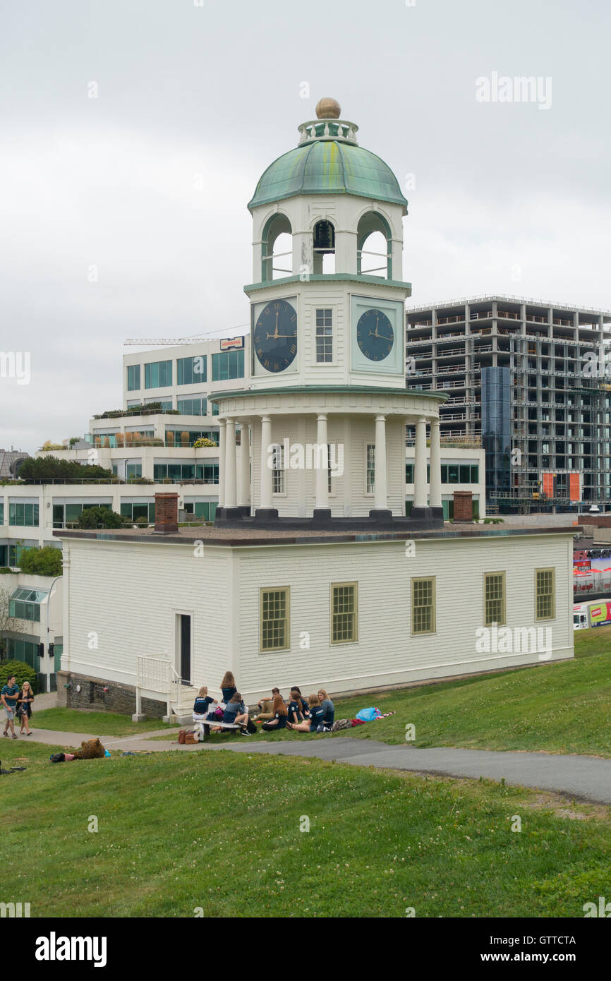 Citadel hill Fort George Halifax Nova Scotia Canada Stock Photo - Alamy