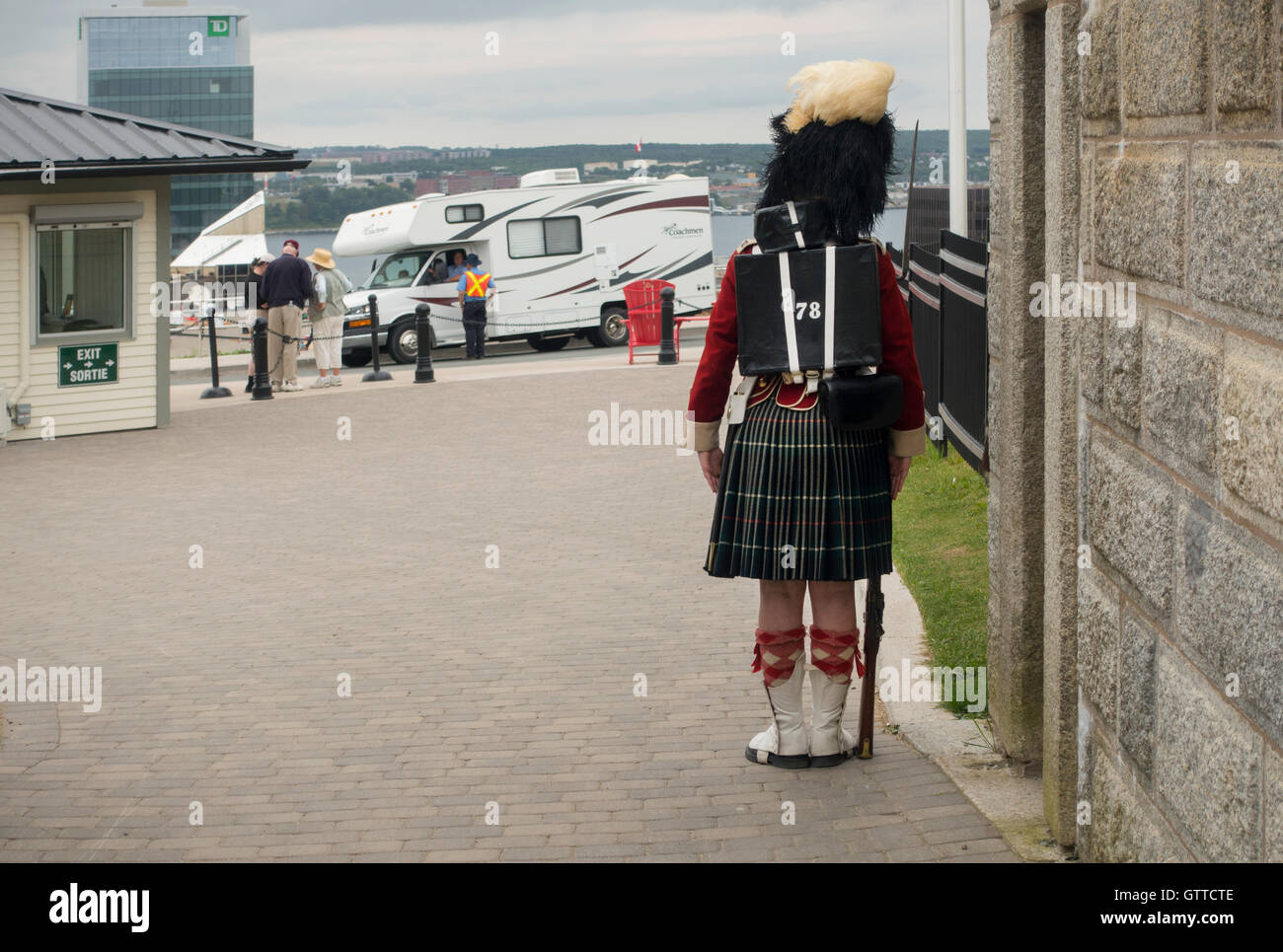 Citadel hill Fort George Halifax Nova Scotia Canada Stock Photo - Alamy