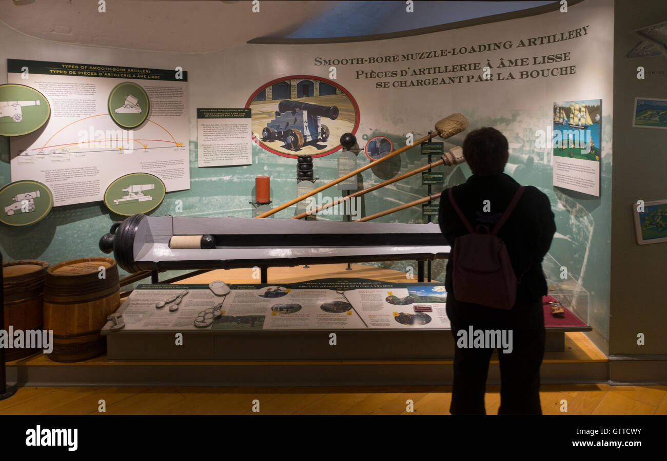 Citadel hill Fort George Halifax Nova Scotia Canada Stock Photo - Alamy