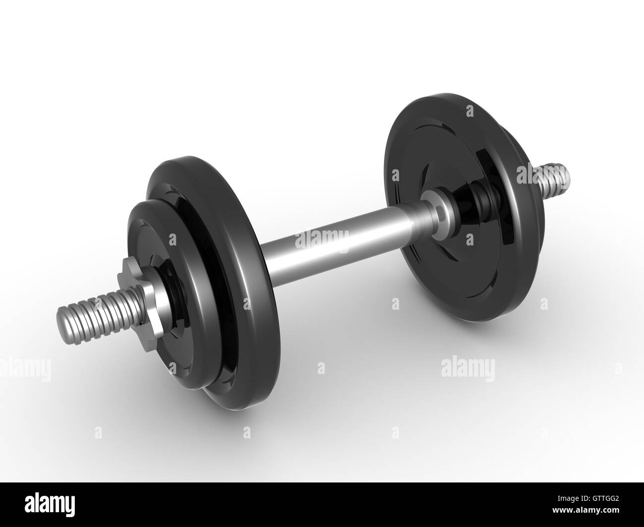 weights concept 3d illustration Stock Photo - Alamy