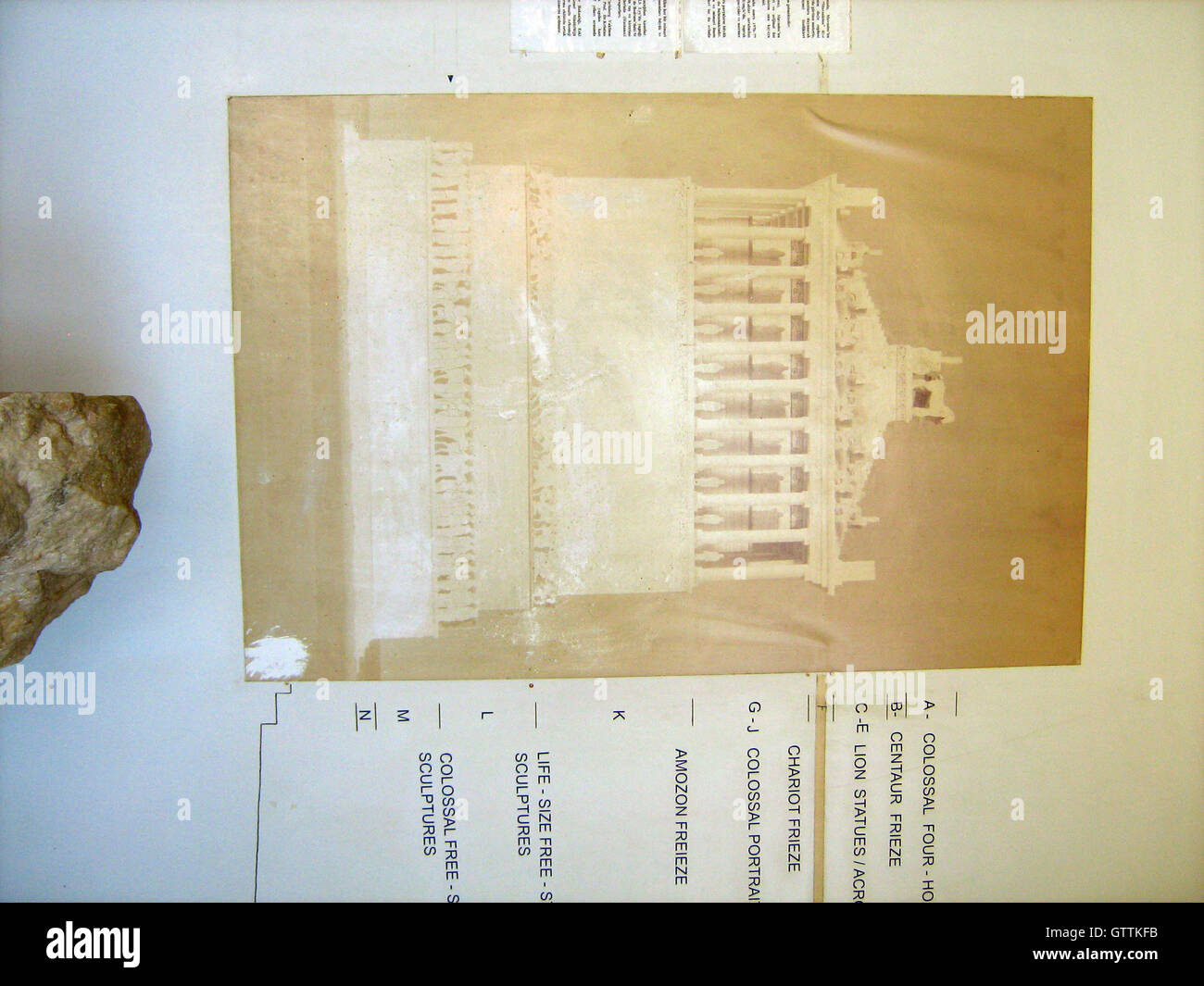 The Mausoleum at Halicarnassus or Tomb of Mausolus, Bodrum, Turkey ...