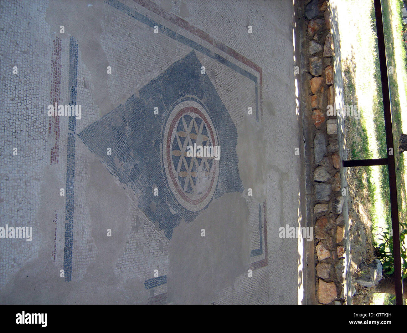 The Mausoleum at Halicarnassus or Tomb of Mausolus, Bodrum, Turkey ...