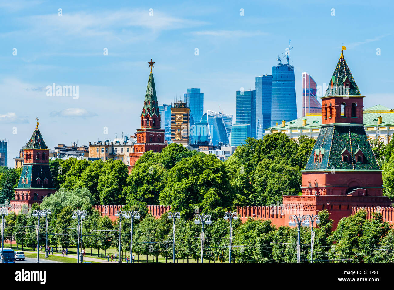 Moscow city moscow closeup hi-res stock photography and images - Alamy