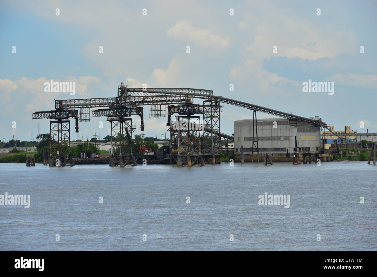 The Mississippi river near New Orleans in Louisiana Stock Photo - Alamy
