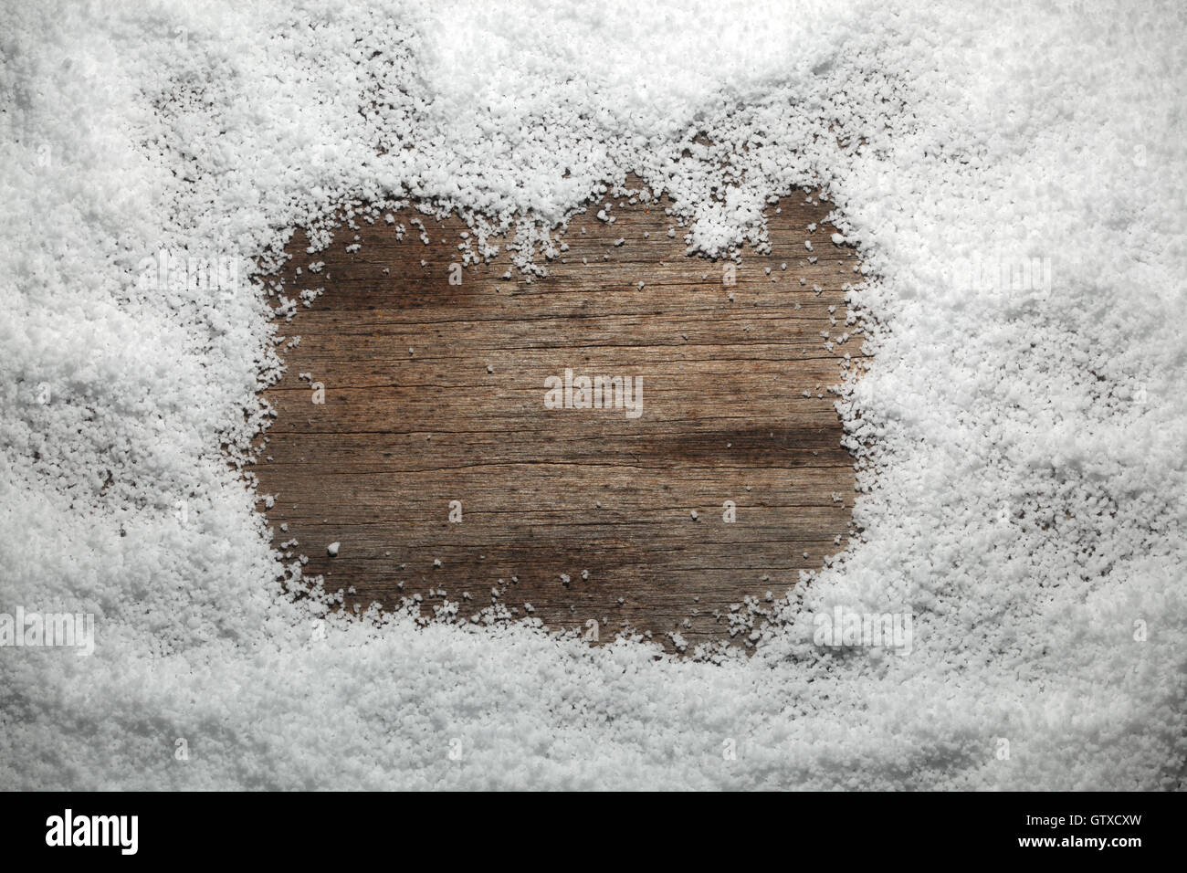 Snow frame background Stock Photo - Alamy