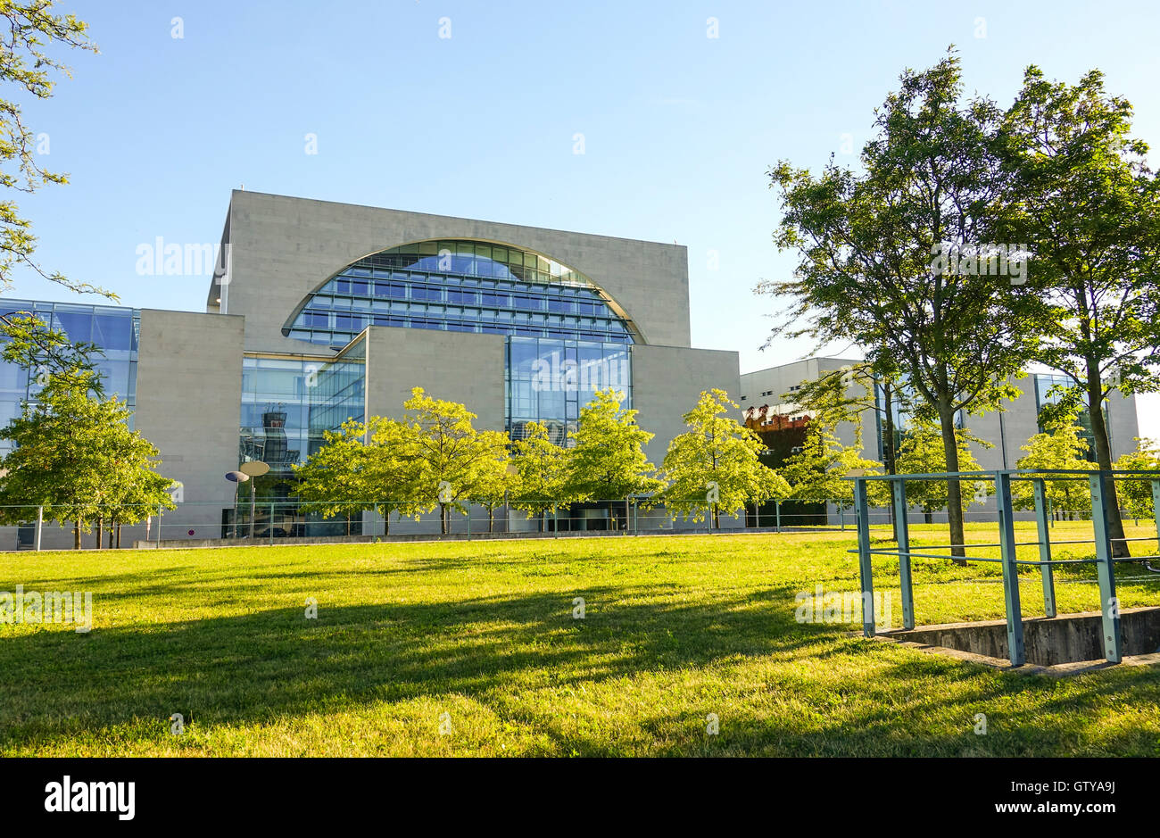 German Chancellery - Bundeskanzleramt Berlin Stock Photo - Alamy