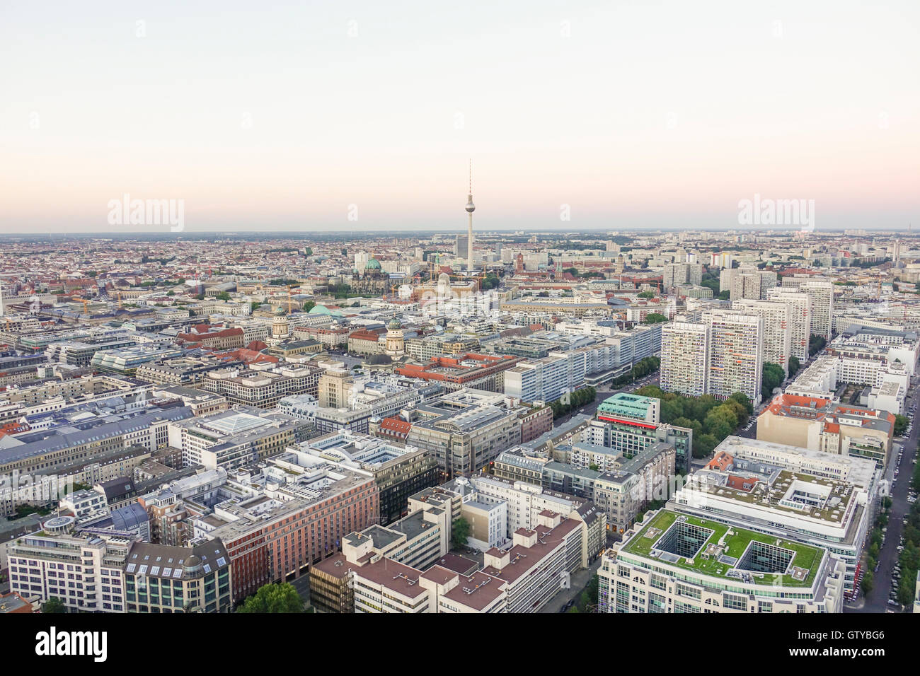 Berlin aerial hi-res stock photography and images - Alamy