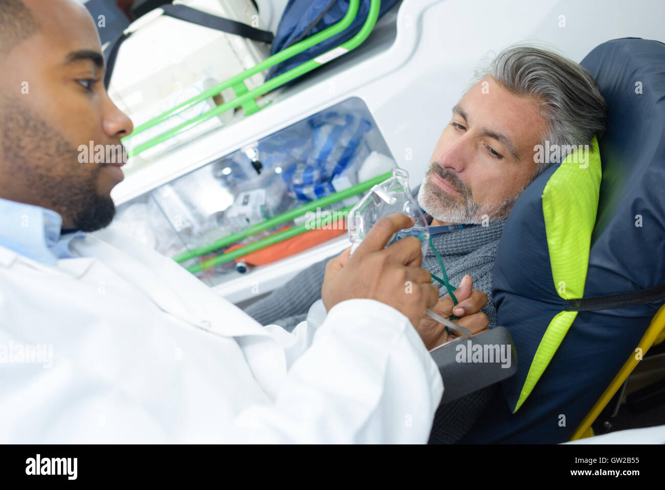 applying first aid Stock Photo - Alamy