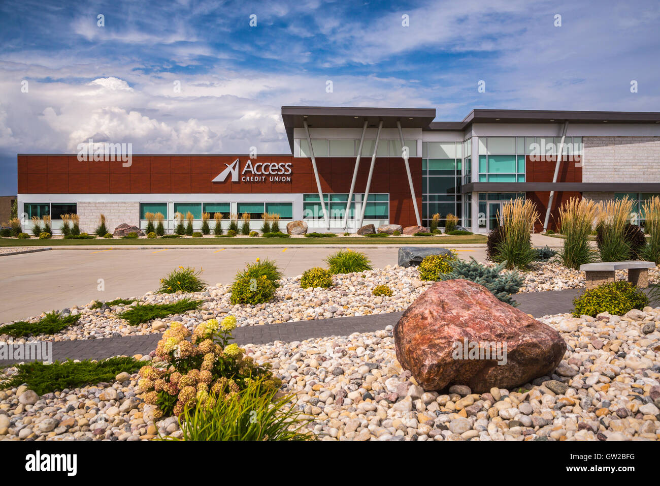 The Access Credit Union corporate office building near Winkler ...