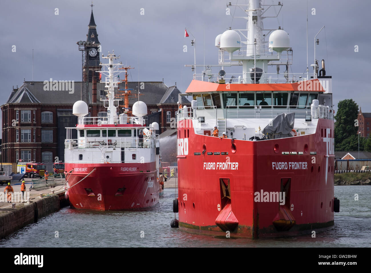Offshore survey vessel hi-res stock photography and images - Alamy
