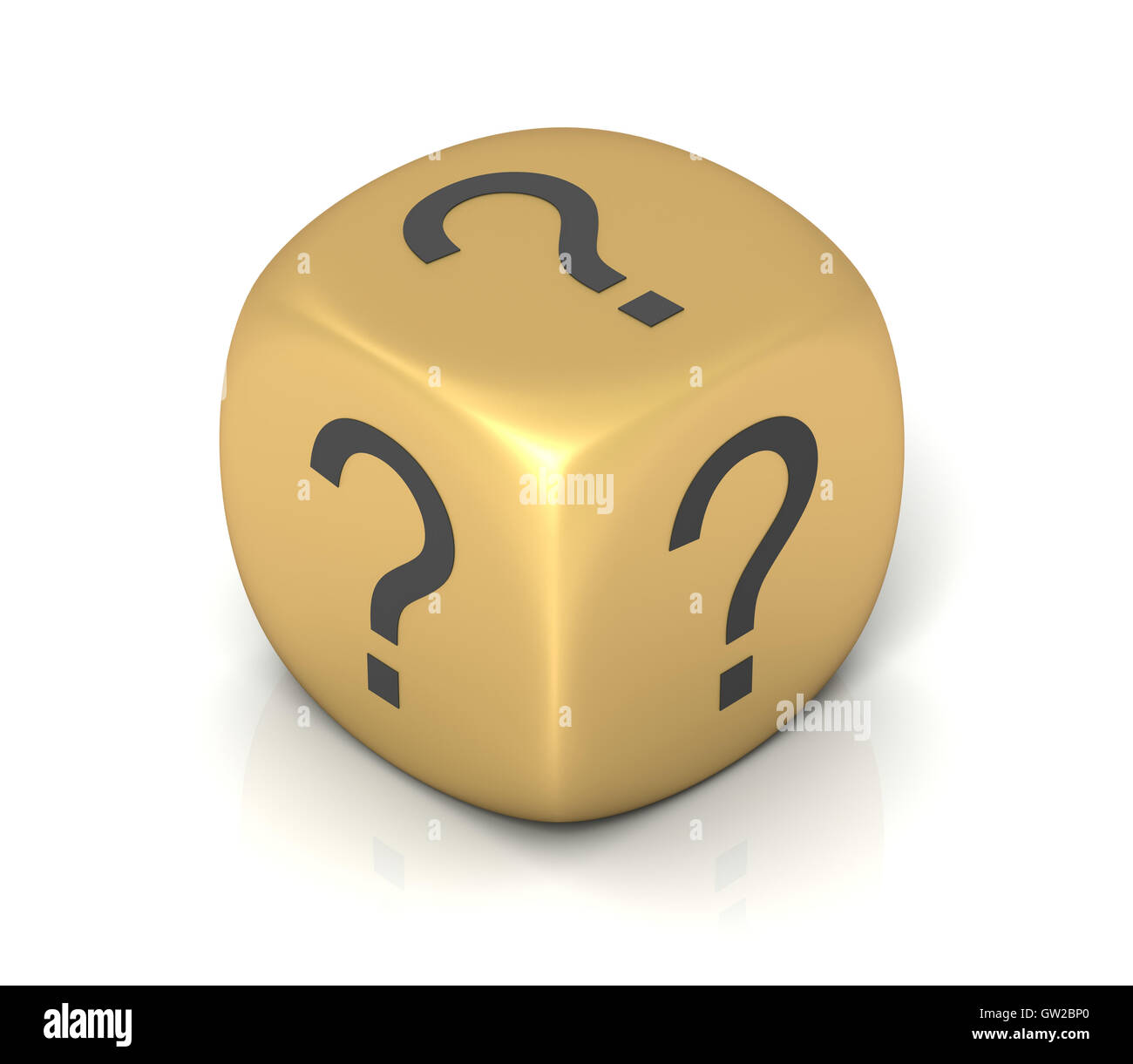 question cubes concept 3d illustration Stock Photo - Alamy