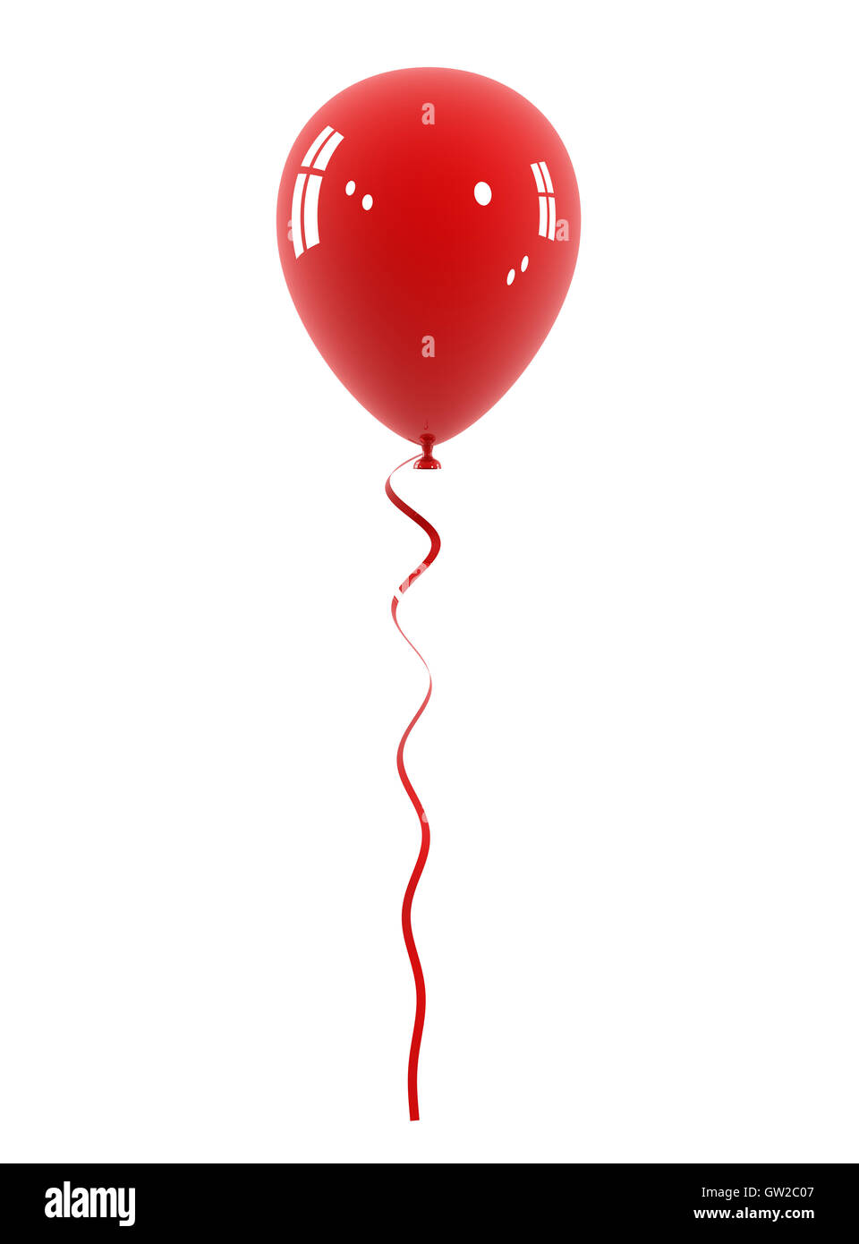 balloon concept 3d illustration Stock Photo - Alamy