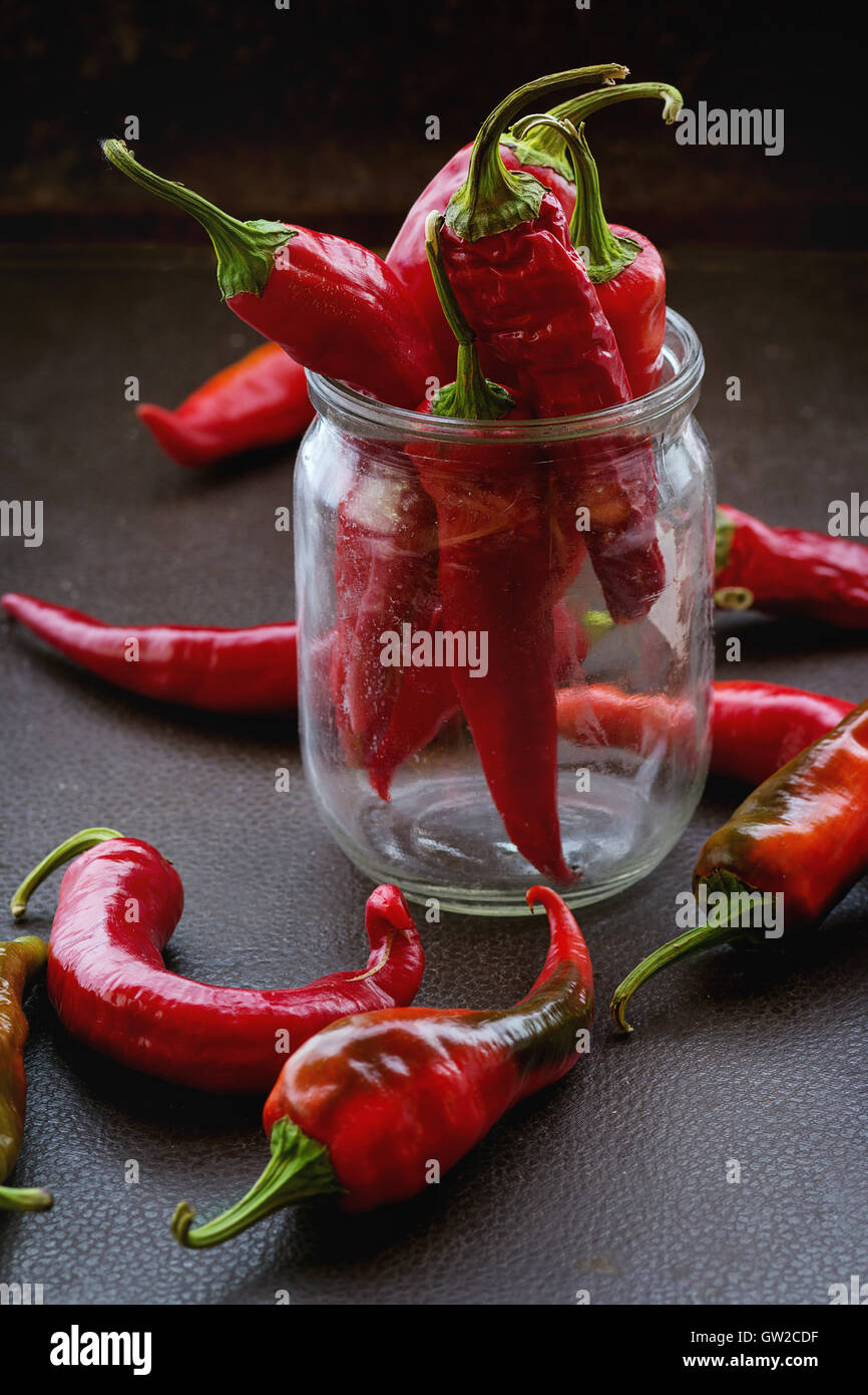 Red hot chili peppers Stock Photo - Alamy
