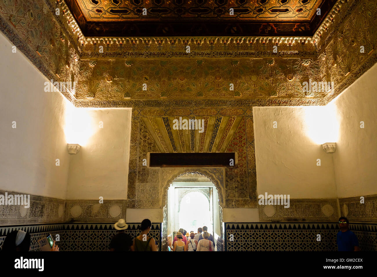 Seville moorish architecture arch hi-res stock photography and images ...
