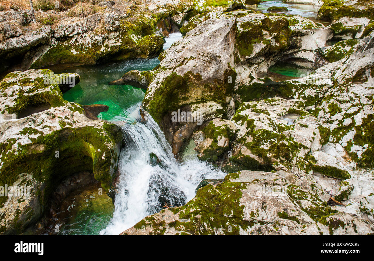 Mostnica gorge, Bohinj, Slovenia Stock Photo - Alamy
