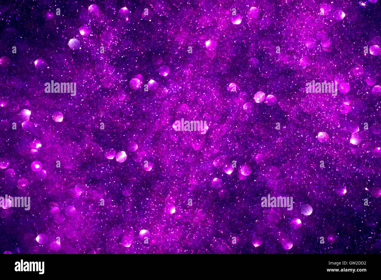 Abstract violet background with blurred glitters Stock Photo - Alamy