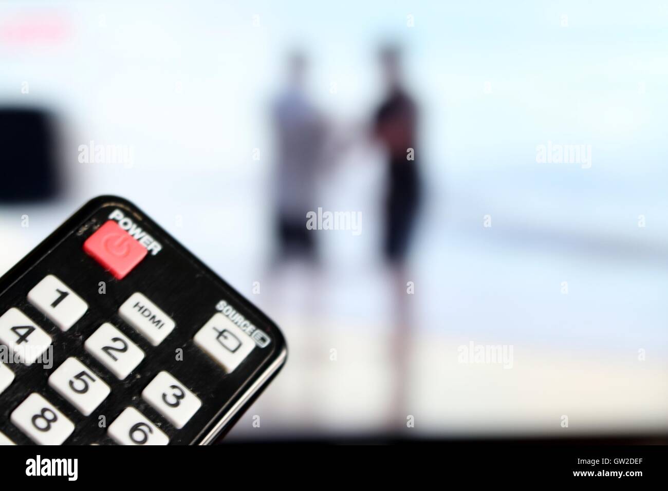 Looking towards screen hi-res stock photography and images - Alamy