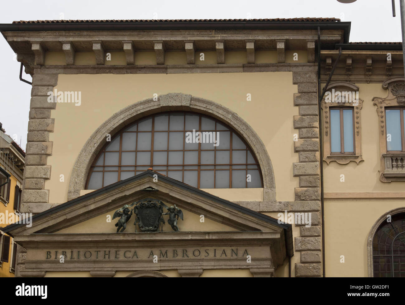 Milano italy ambrosiana hi-res stock photography and images - Alamy