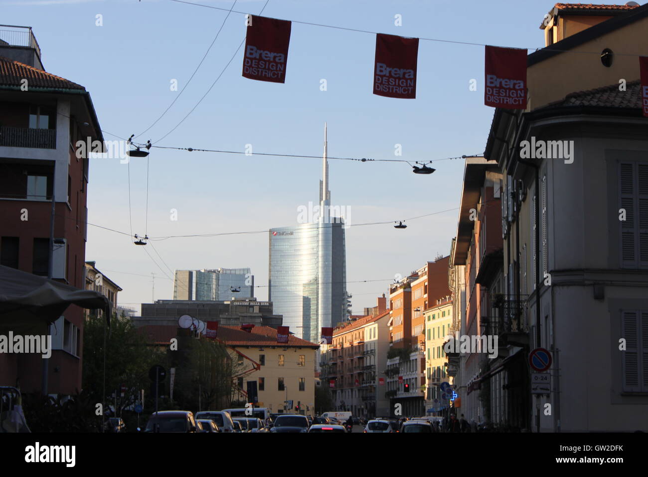 Via brera street hi-res stock photography and images - Alamy