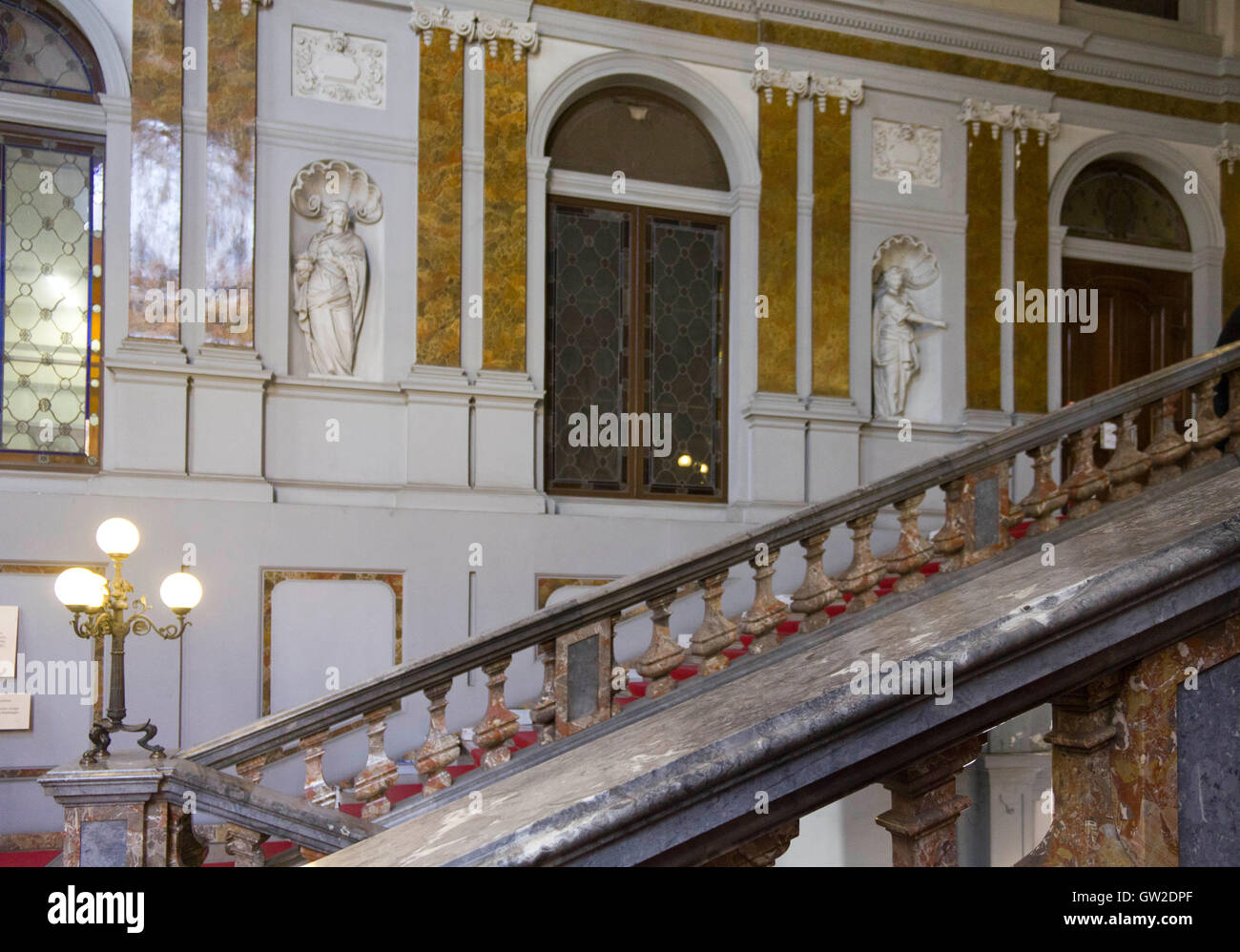 Rococo palace interior italy hi-res stock photography and images - Alamy