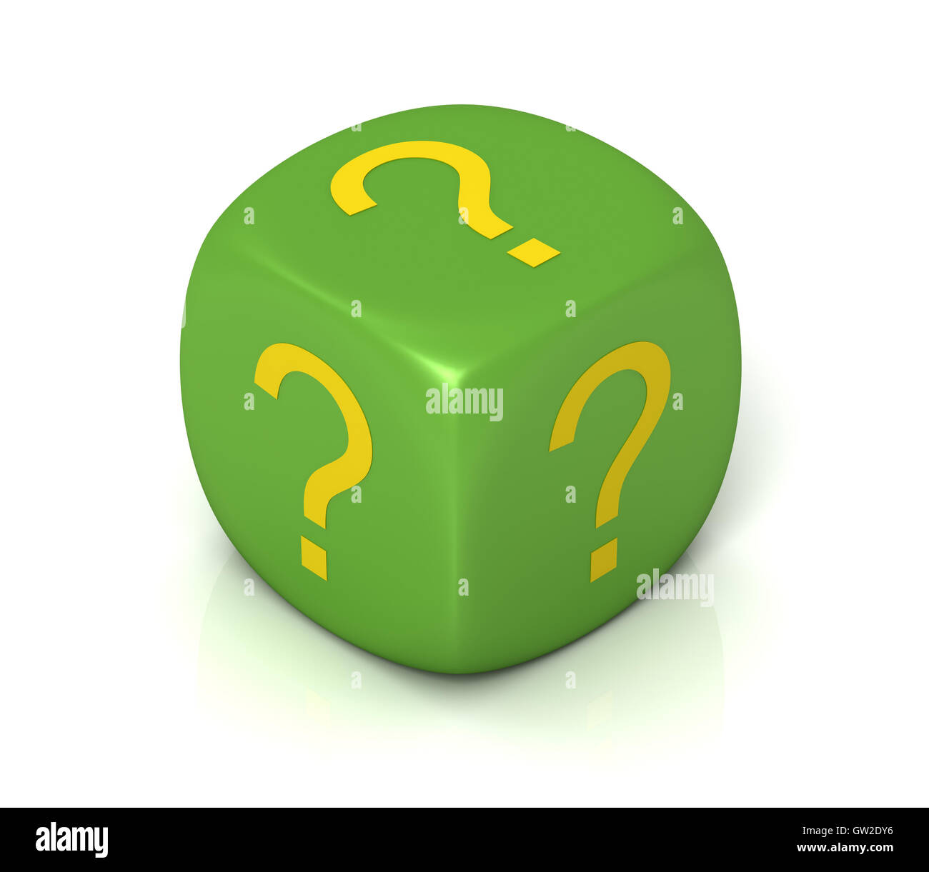 Dice question mark symbol isolated hi-res stock photography and images ...