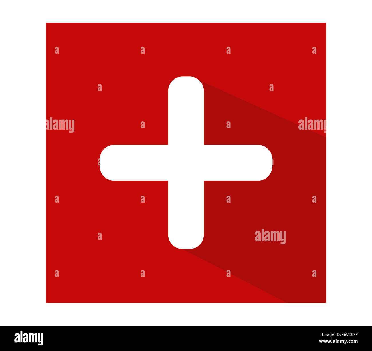 Square swiss flag Cut Out Stock Images & Pictures - Alamy