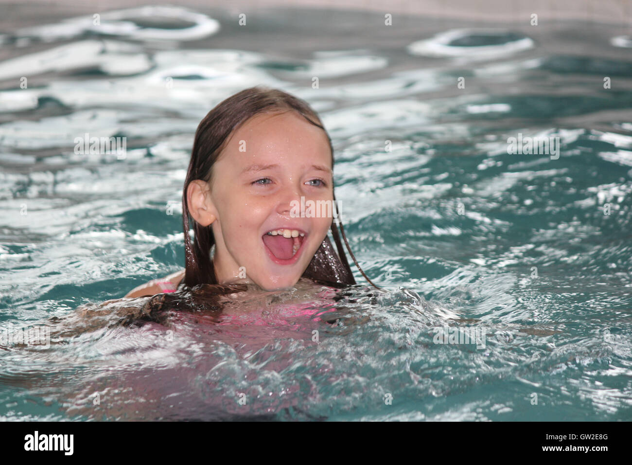 Shallow End Of Swimming Pool High Resolution Stock Photography and ...