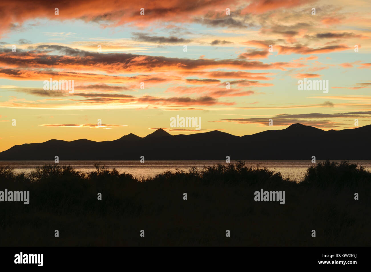 Wallpaper sunset colors hi-res stock photography and images - Alamy