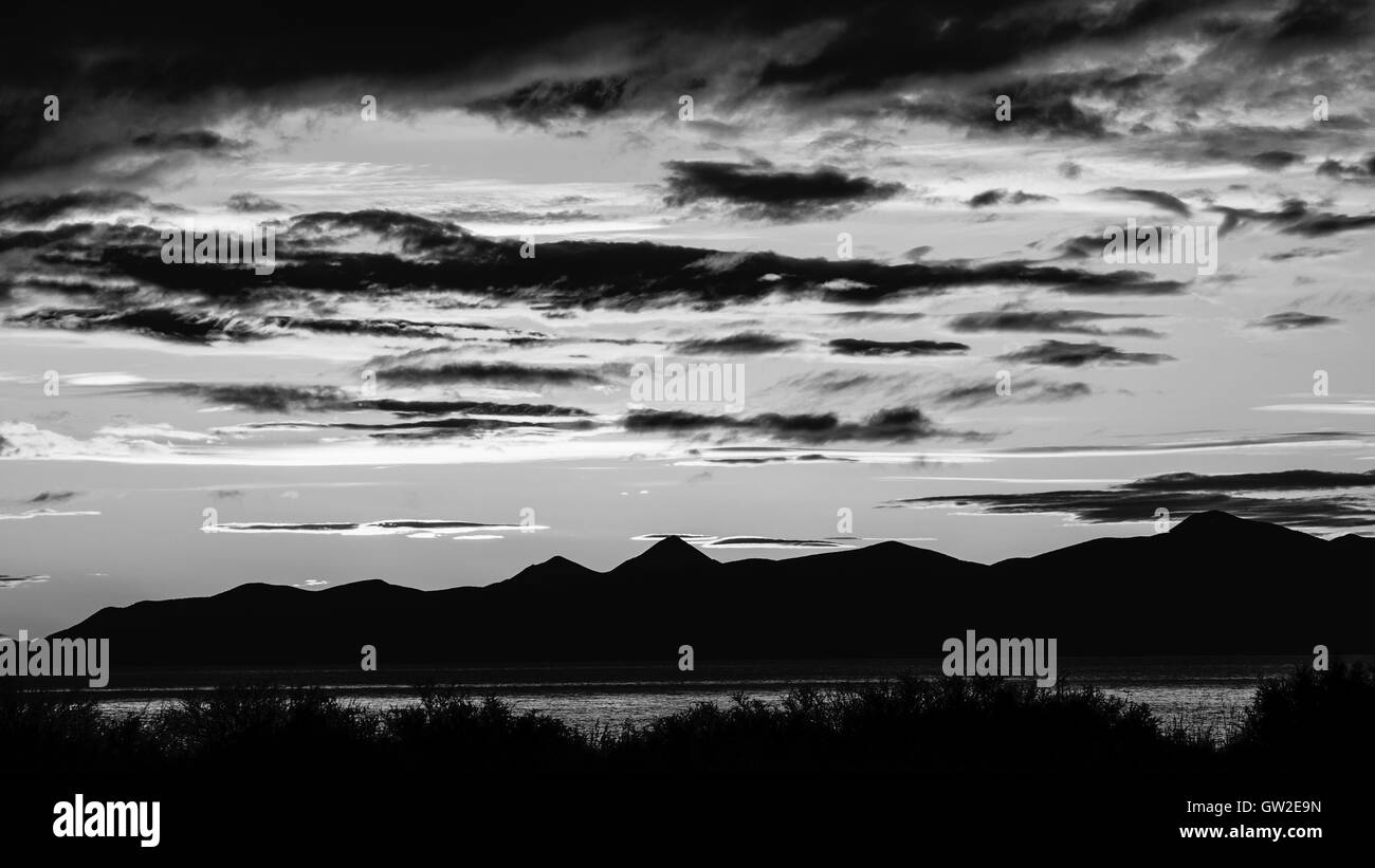 Wallpaper sunset colors hi-res stock photography and images - Alamy