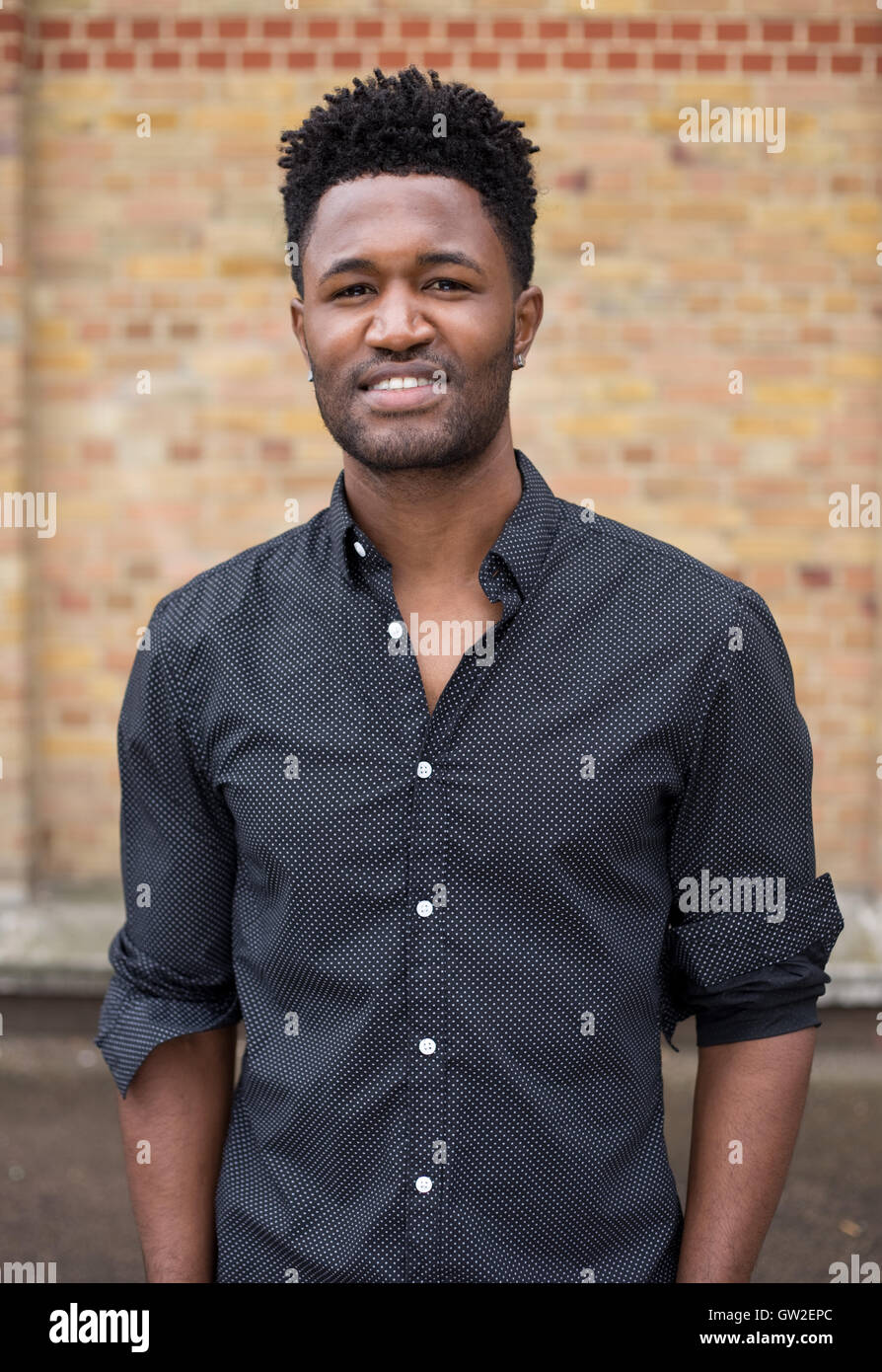 portrait of a african american man Stock Photo - Alamy