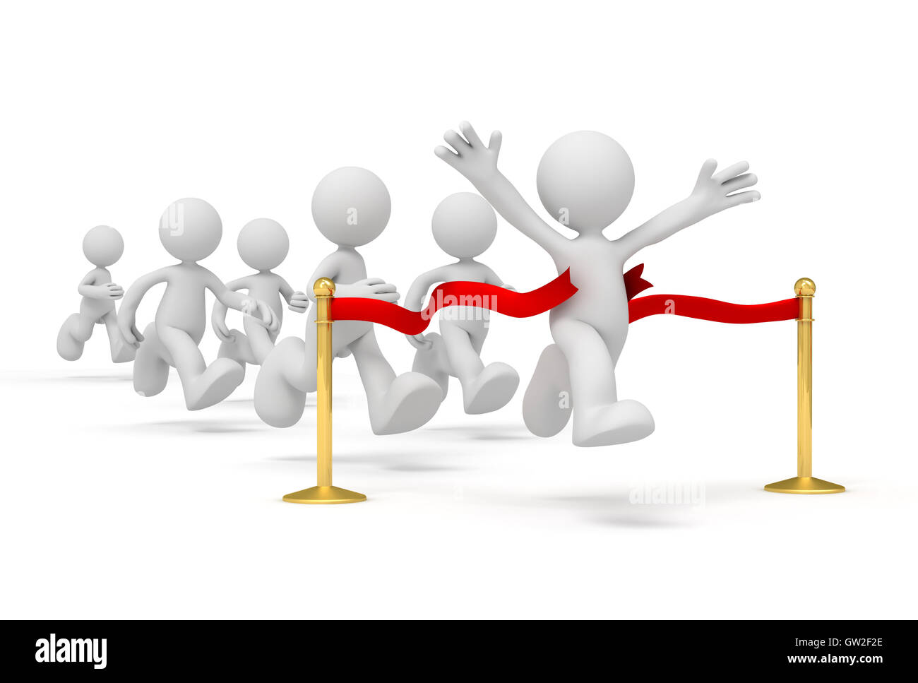 Happy finish Cut Out Stock Images & Pictures - Alamy