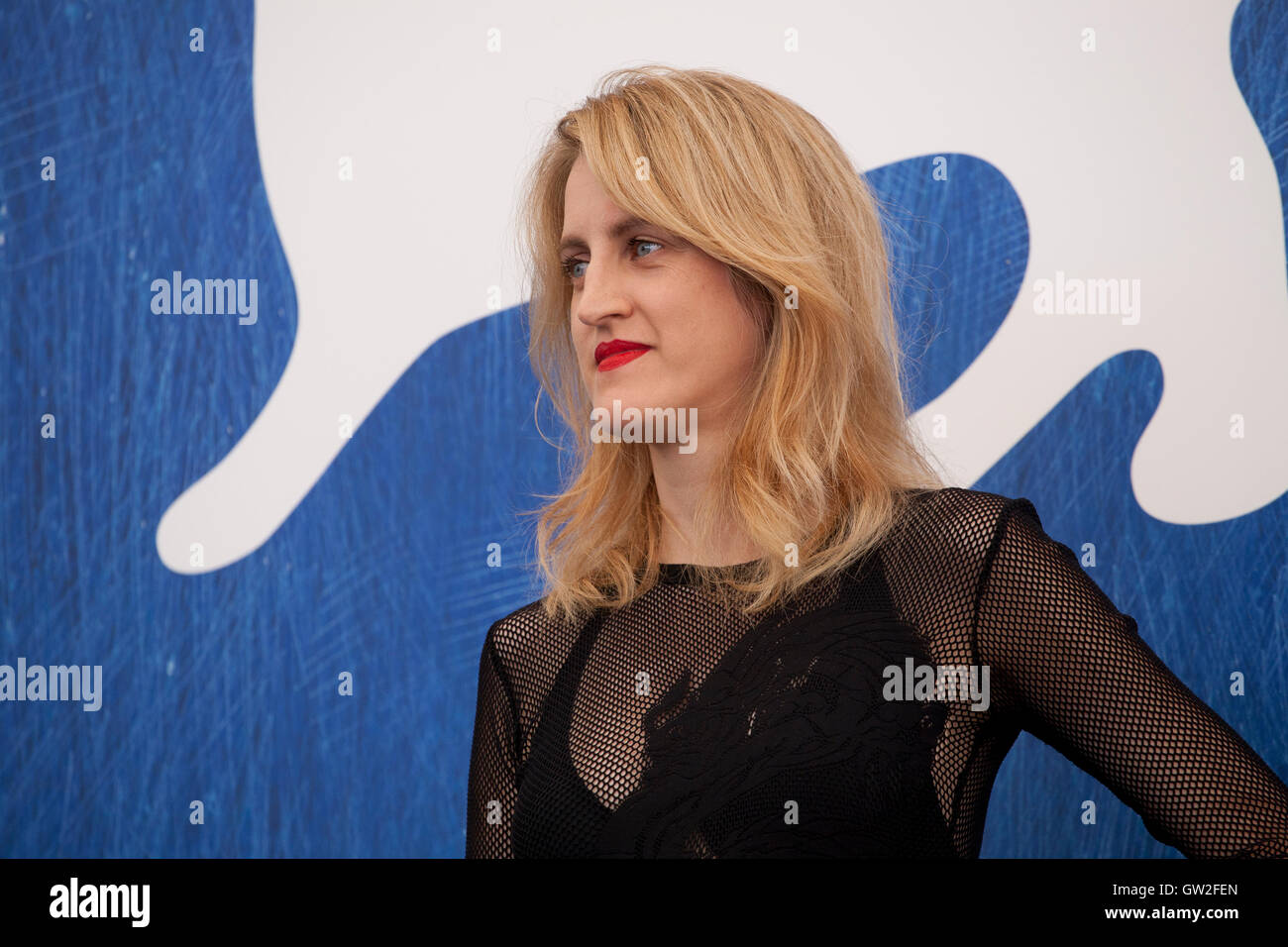 Director and screenwriter Fien Troch at the Home film photocall at the ...