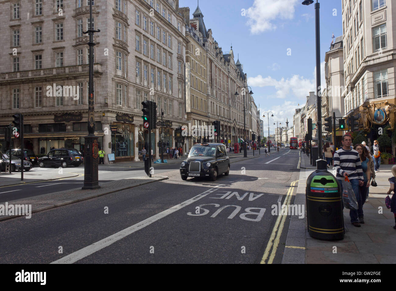 LONDON, UNITED KINGDOM - SEPTEMBER 12 2015: Strand street in London at ...