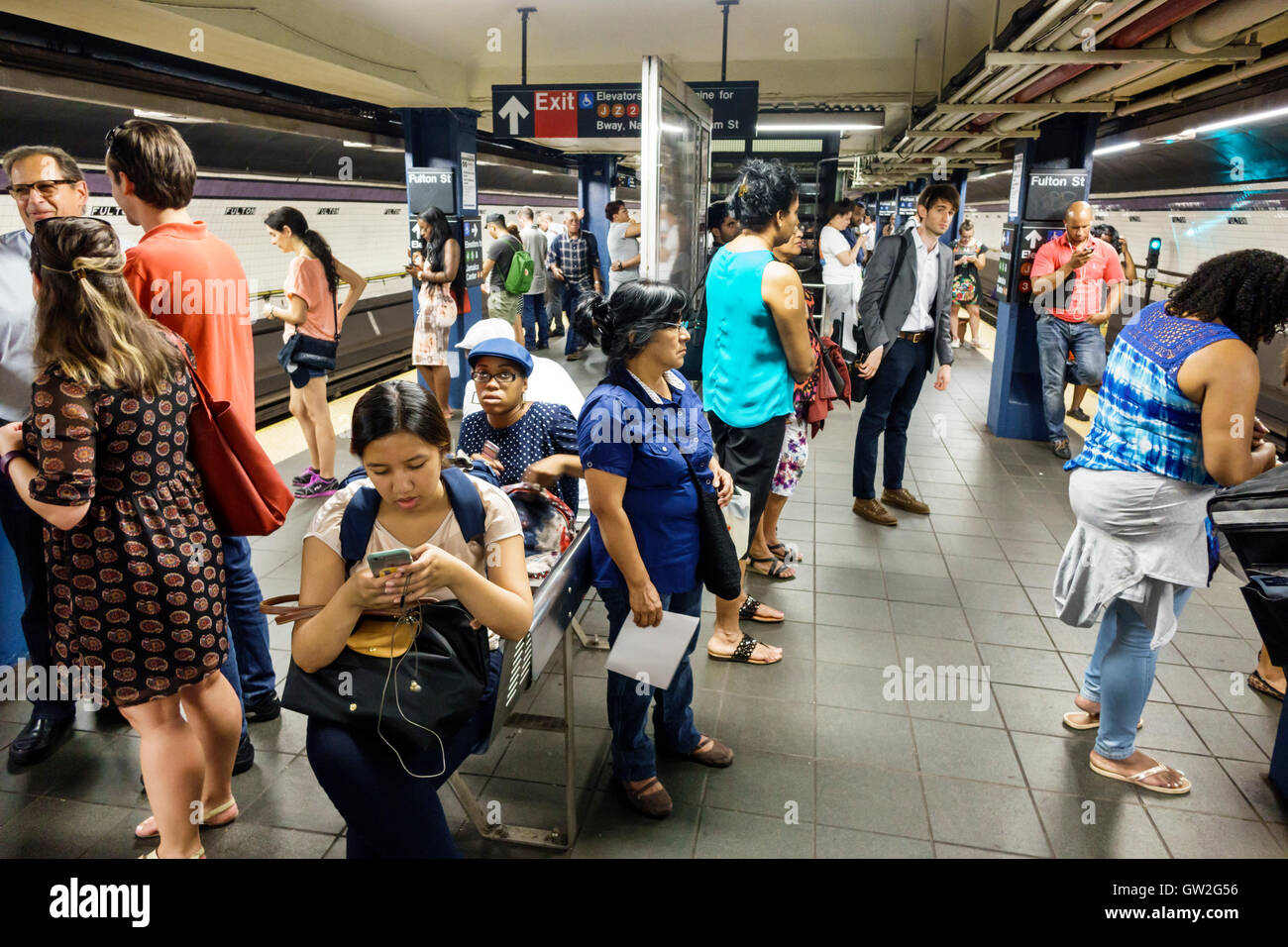 New York City,NY NYC,Lower Manhattan,Financial District,Fulton Center ...