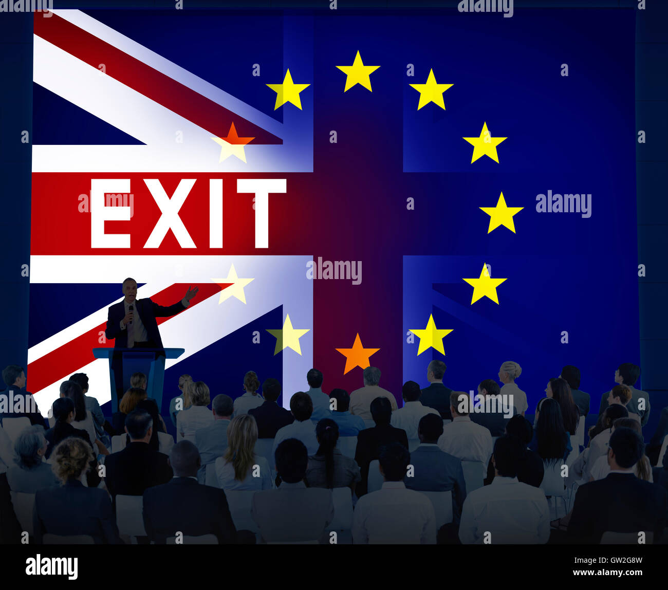 Britain EU Brexit Referendum Concept Stock Photo - Alamy