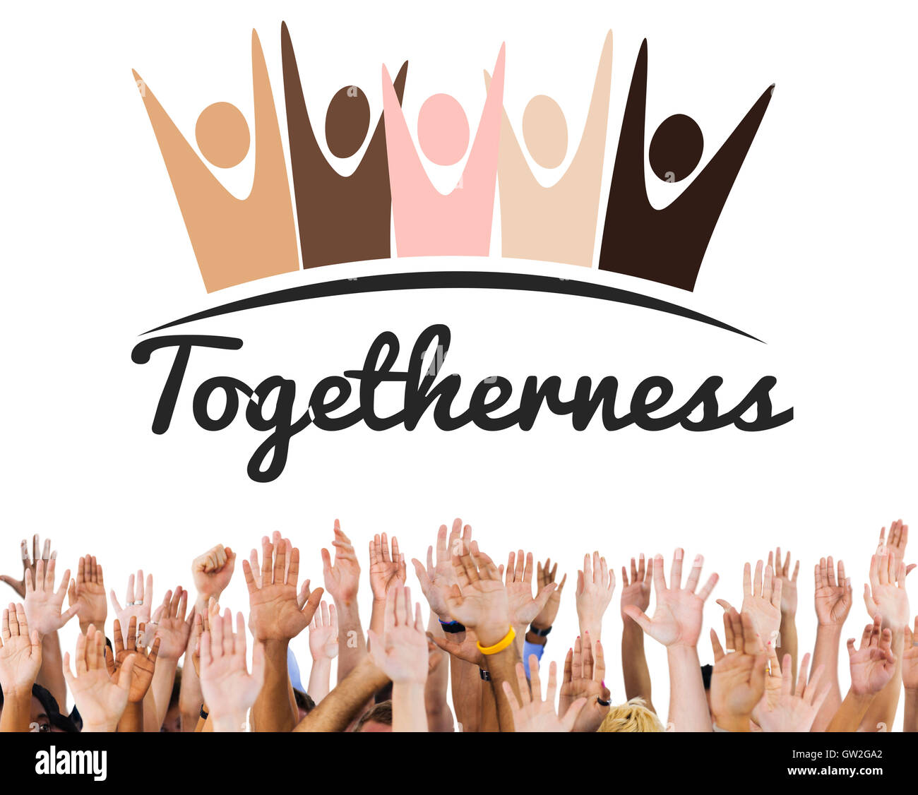 Diversity Nationalitise Unity Togetherness Graphic Concept Stock Photo ...