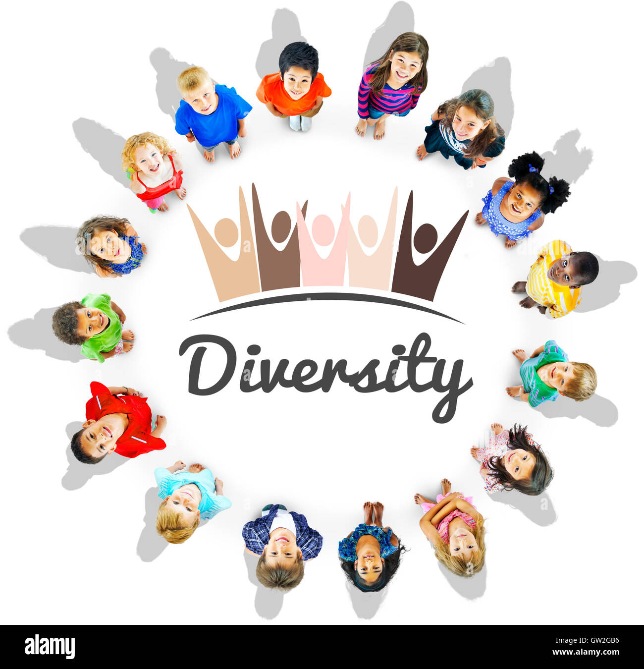 Diversity Nationalitise Unity Togetherness Graphic Concept Stock Photo ...