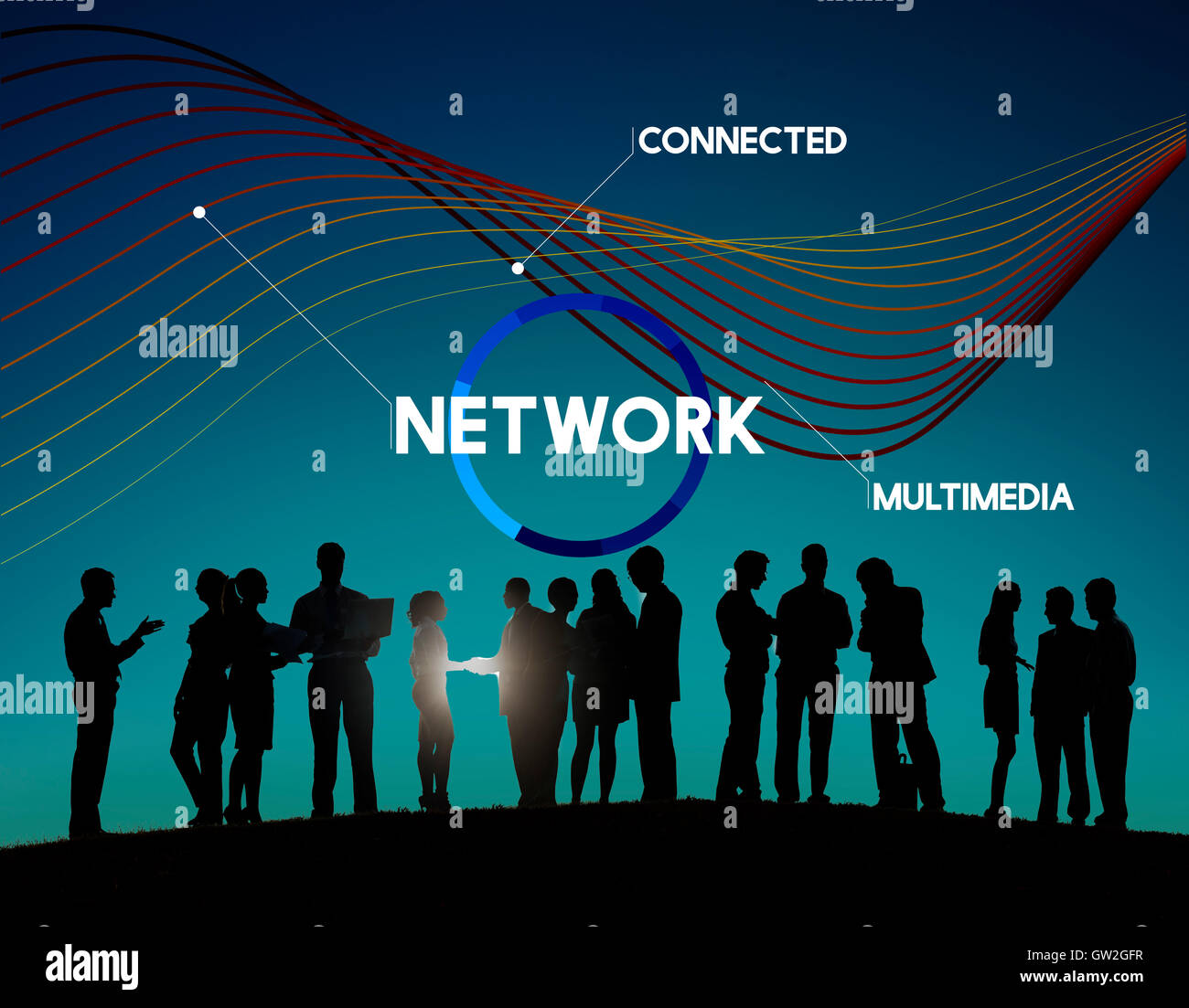 Network Communication Connection Web concept Stock Photo - Alamy