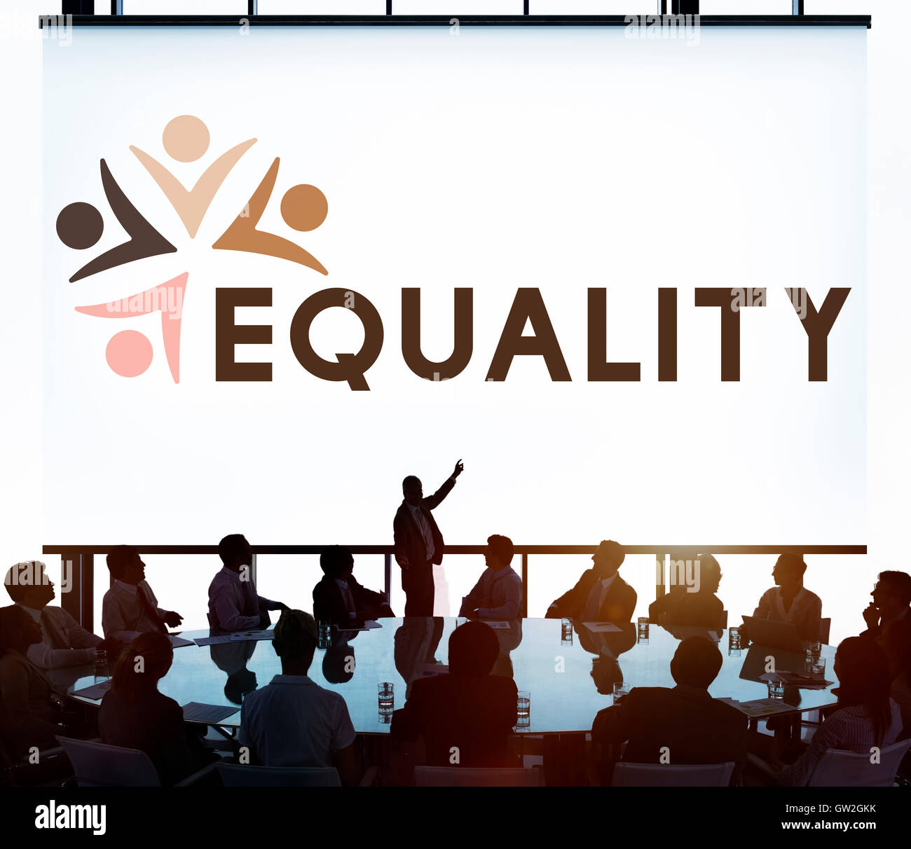 Equality Fairness Fundamental Rights Racist Discrimination Concept ...