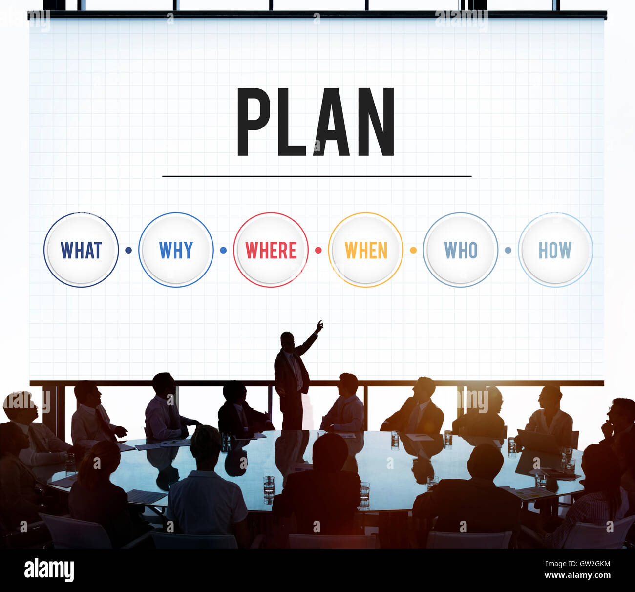 Plan Problem Solving Strategy Concept Stock Photo - Alamy