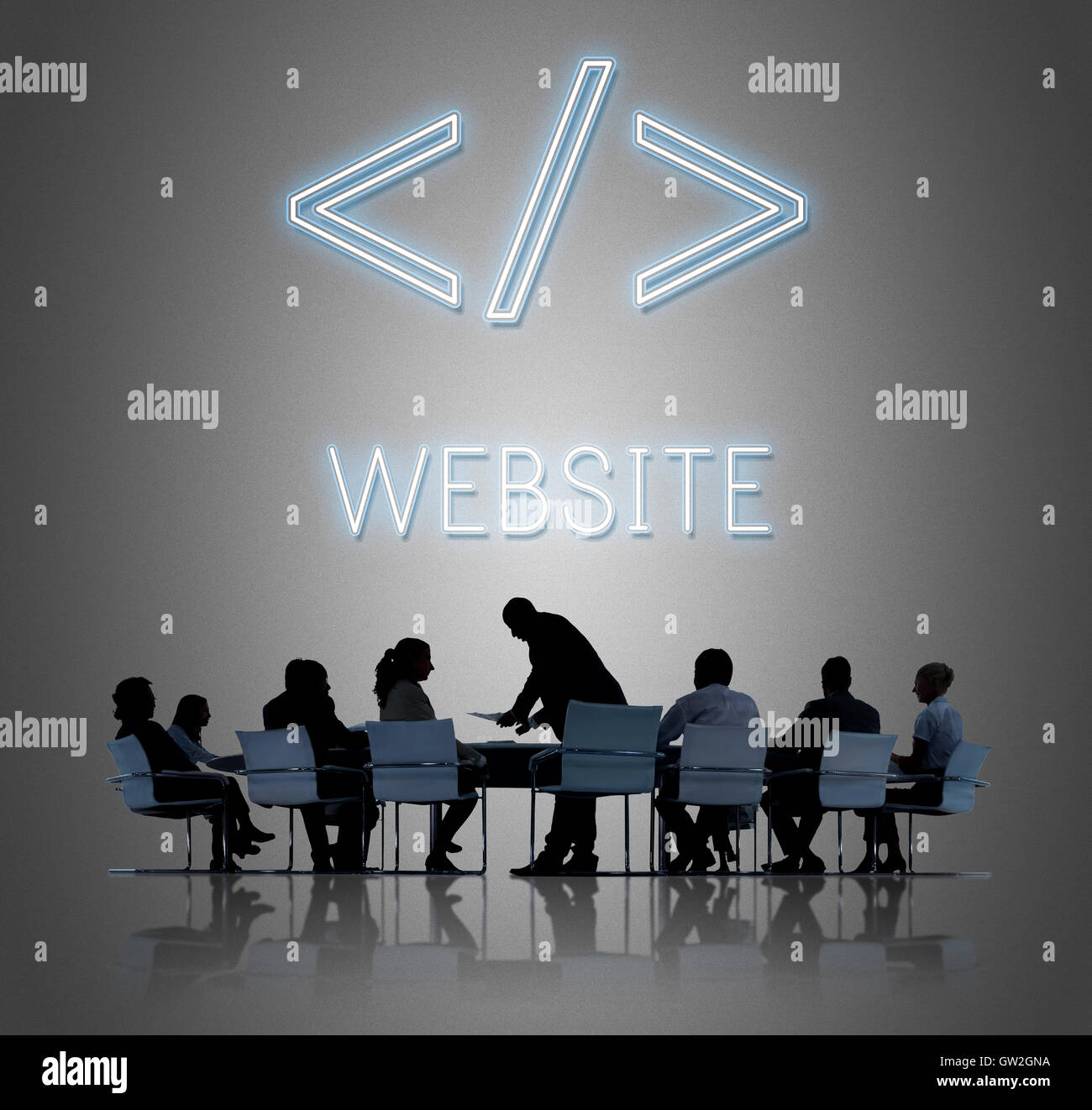 Web Development Internet Digital Graphic Html Concept Stock Photo - Alamy