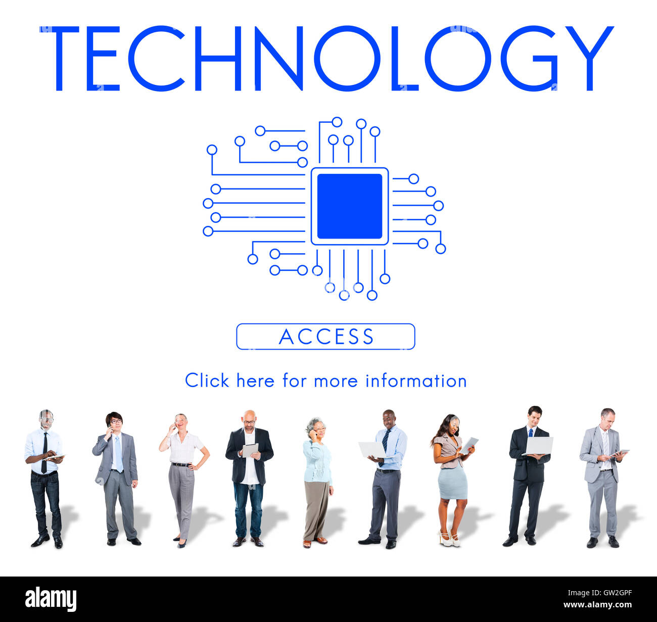 Technology Innovation Connection Internet Communication Concept Stock ...