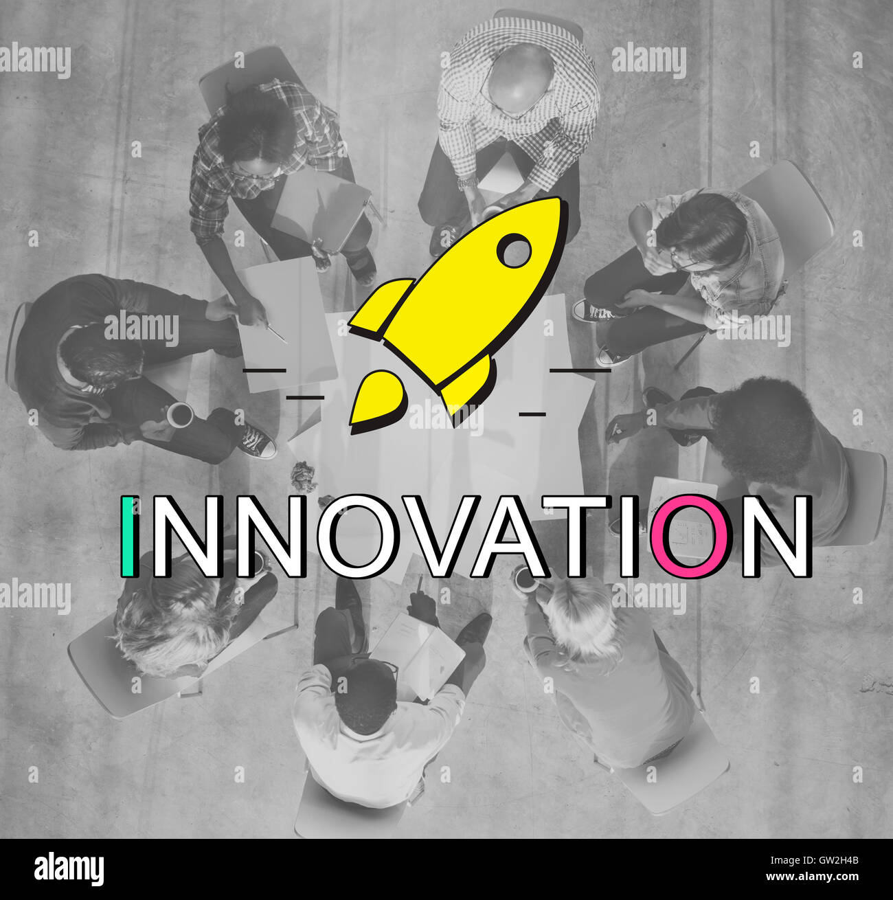 Innovation Creative Design Development Ideas Concept Stock Photo - Alamy