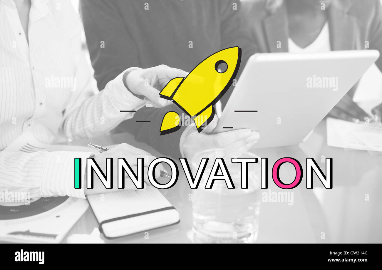 Innovation Creative Design Development Ideas Concept Stock Photo - Alamy