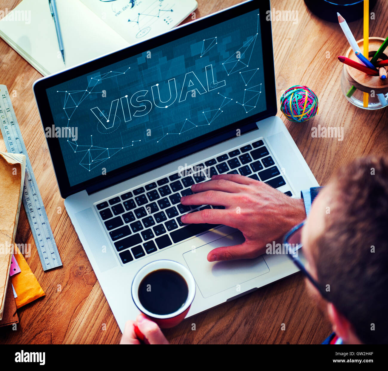 Visual Innovation Creative Thinking Visibility Concept Stock Photo - Alamy